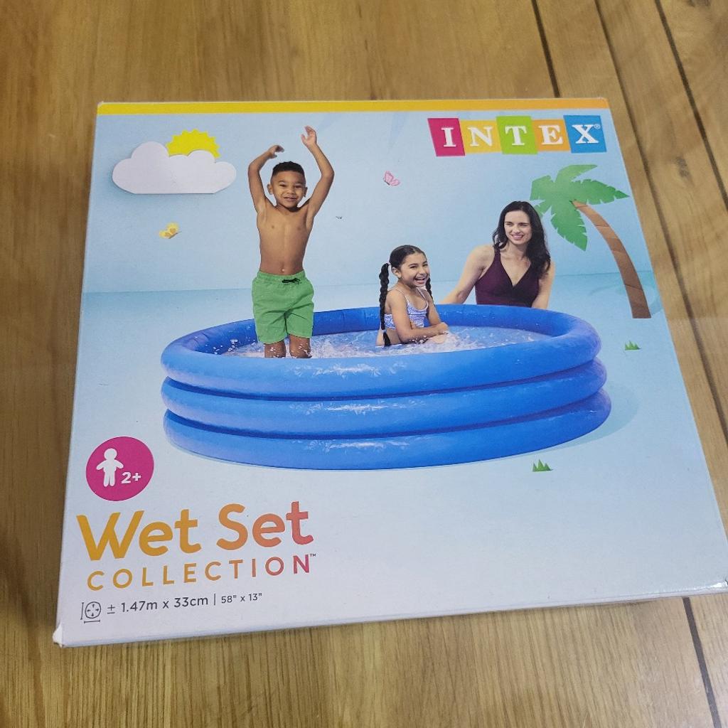 Intex Crystal Blue Inflatable Paddling Pool – mydollarstore