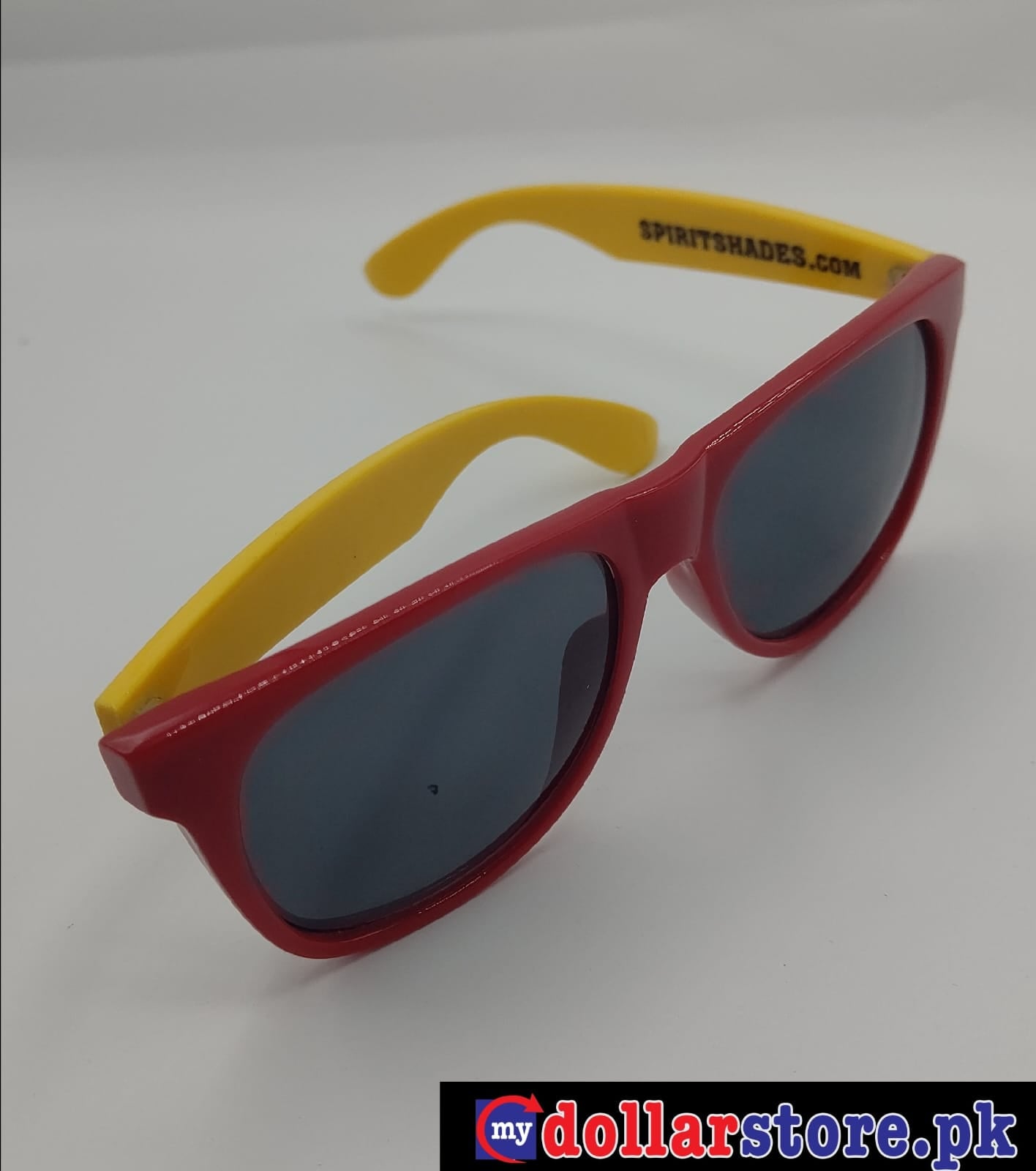 Sun Glasses Red And Yellow Mydollarstore