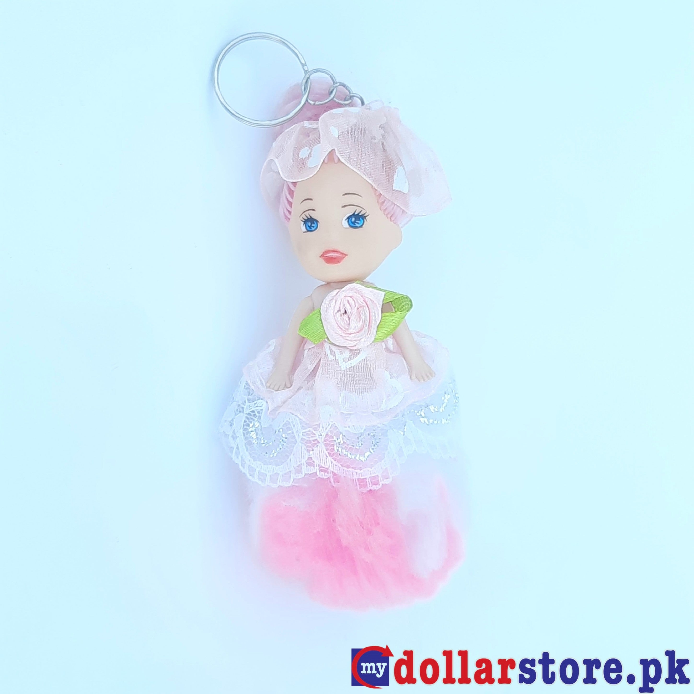 Beautiful & Cute Mini Doll Keychain - Soft Toys – mydollarstore